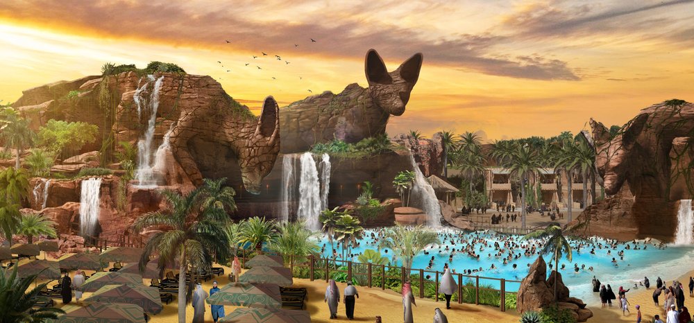 Qiddiya Water Theme Park | Airport & Retail | Alec Fitout